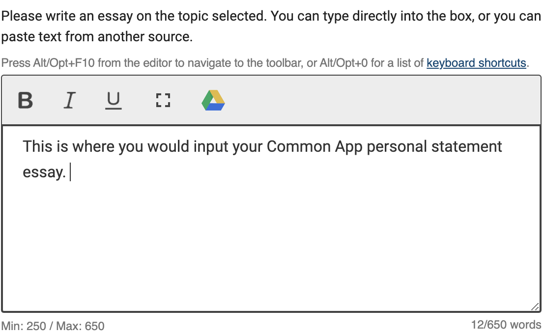 Common App essay prompts for 2023 - 2024